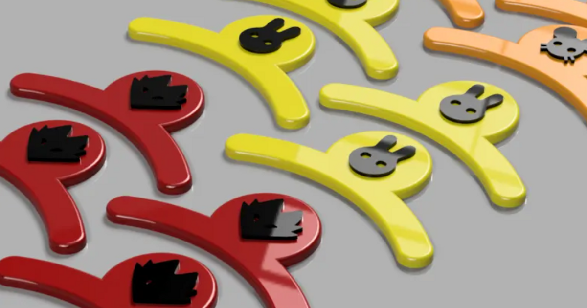 Root Clearing Tokens by endofturn | Download free STL model ...