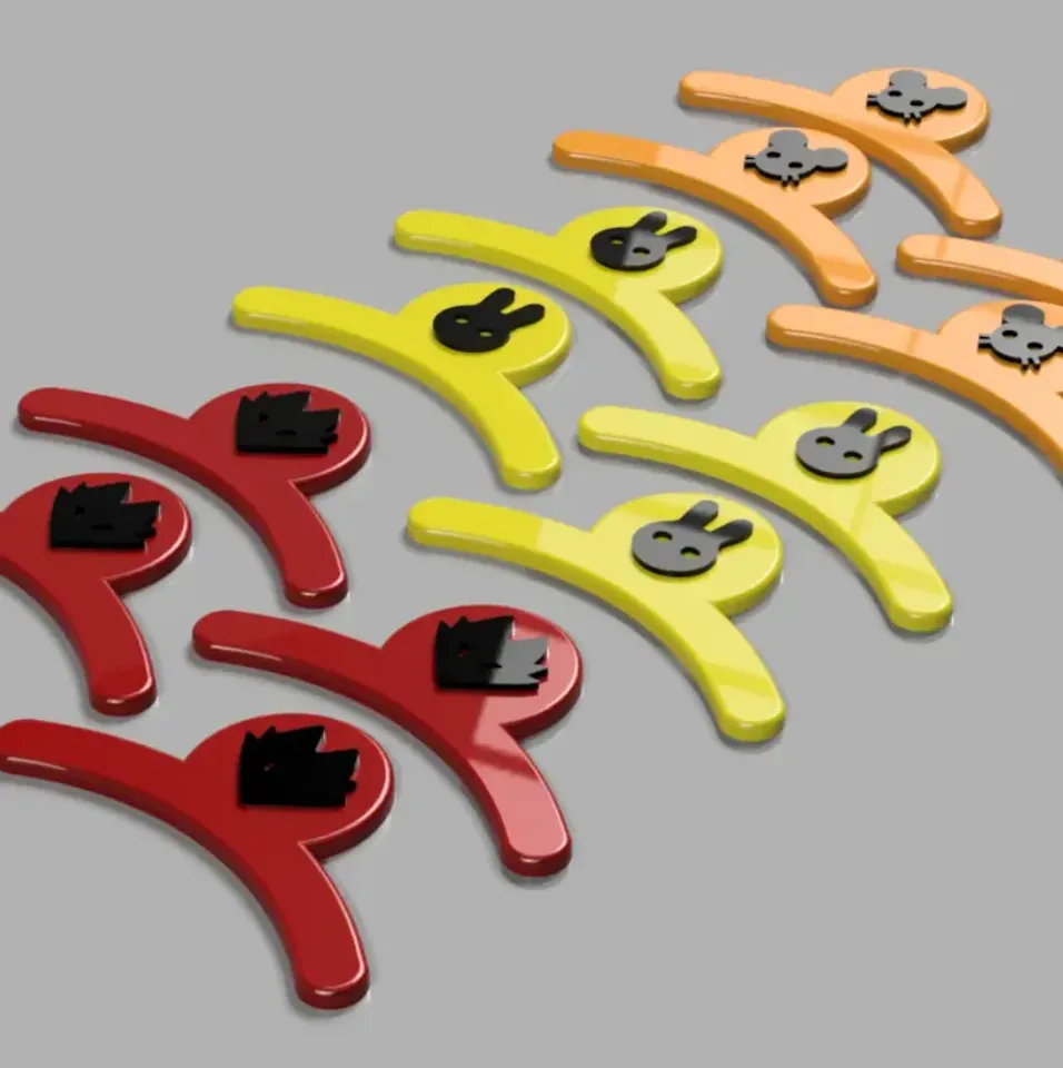 Root Clearing Tokens by endofturn | Download free STL model ...