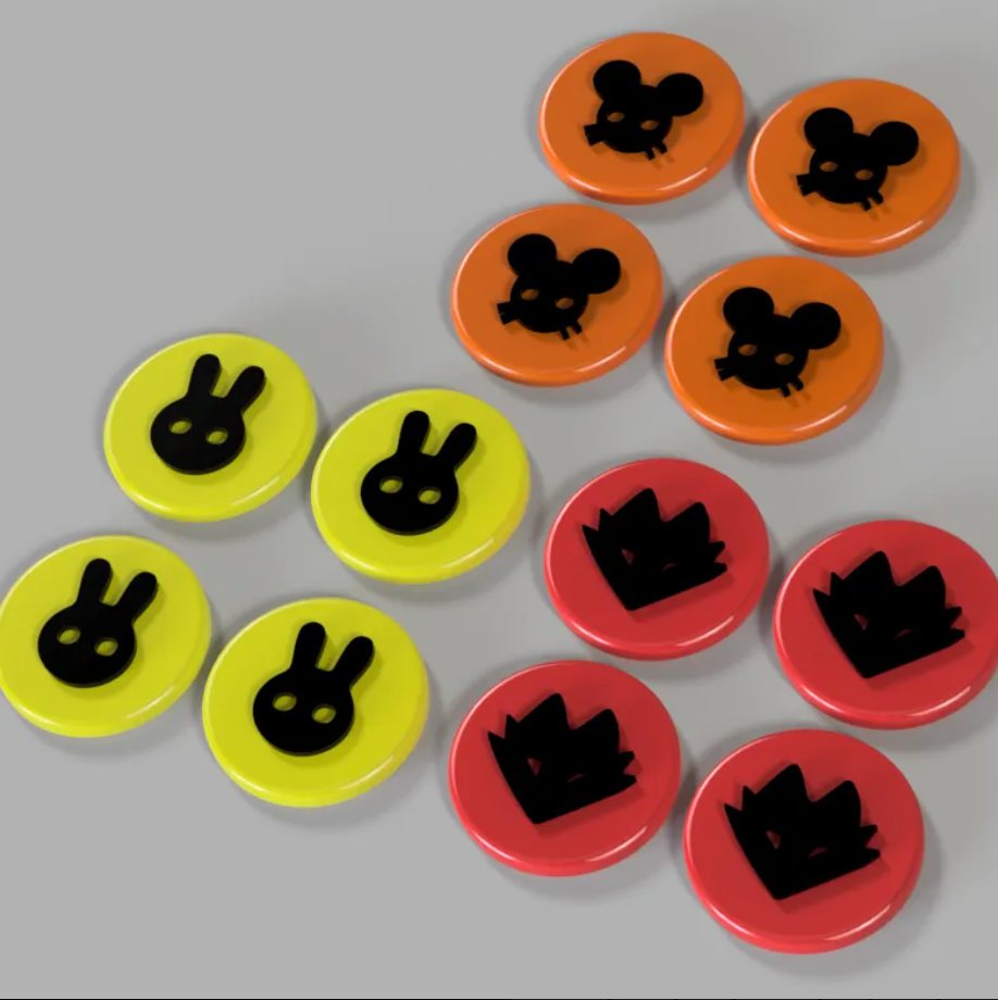 Root Clearing Tokens by endofturn | Download free STL model ...