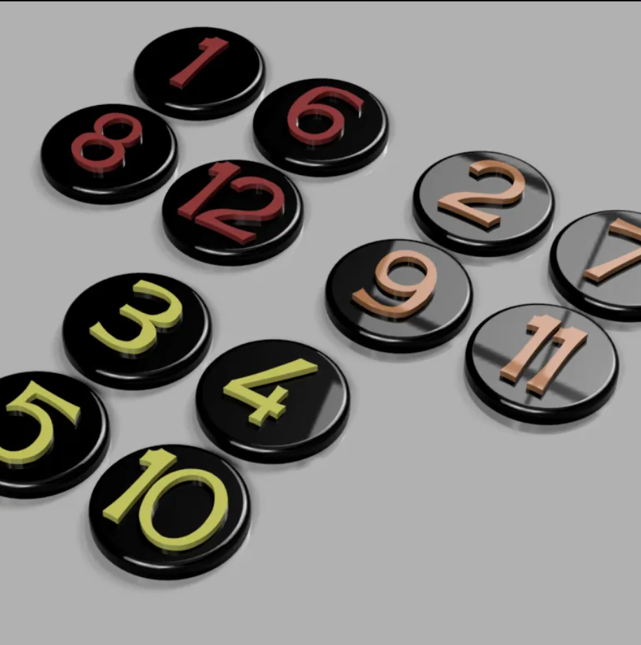 Root Clearing Tokens by endofturn | Download free STL model ...