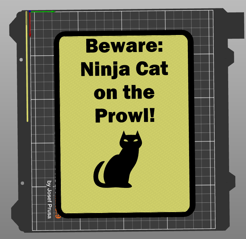 Beware of ninja cats on the Prowl! Sign by bigben7911 | Download free ...