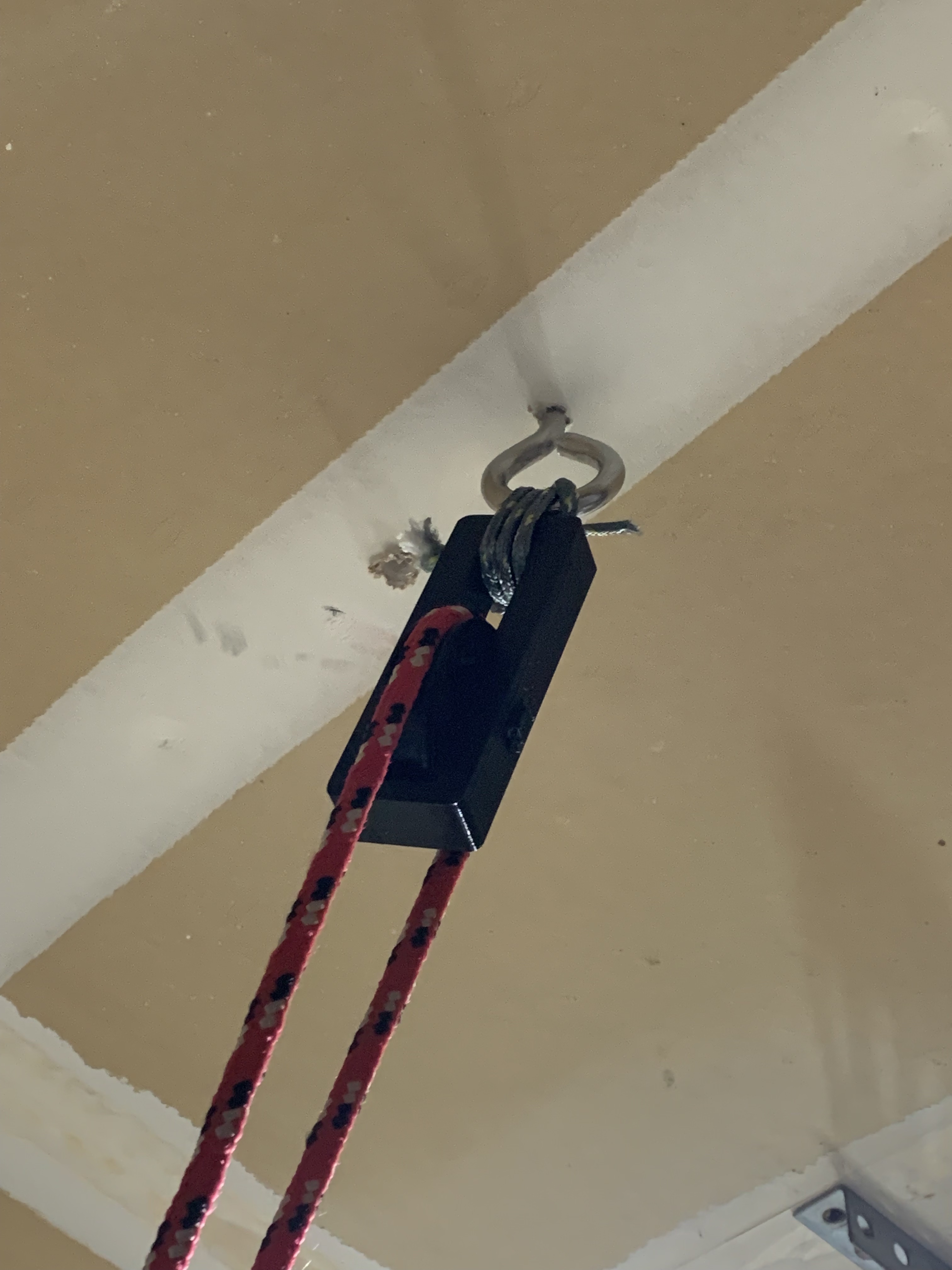 Pulley meant to hang from a rope by jed | Download free STL model ...