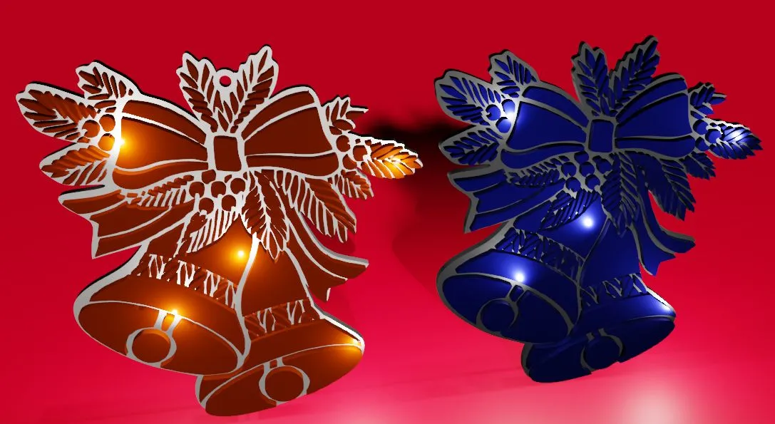 Christmas Bells by Milinje | Download free STL model | Printables.com