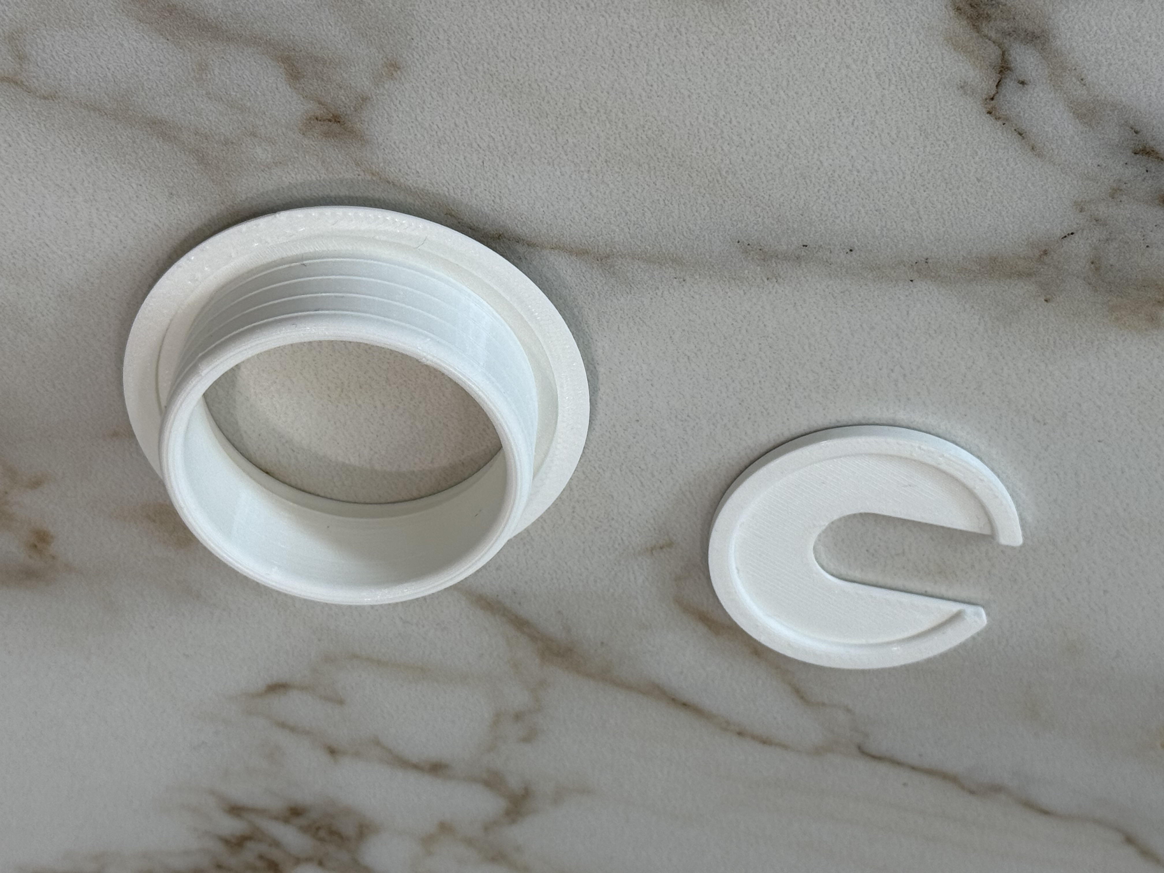 50mm desk grommet by hishamk | Download free STL model | Printables.com