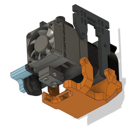 SK-Go Volcano Hemera Fan Duct + Pinda mount by Ravi | Download free STL ...