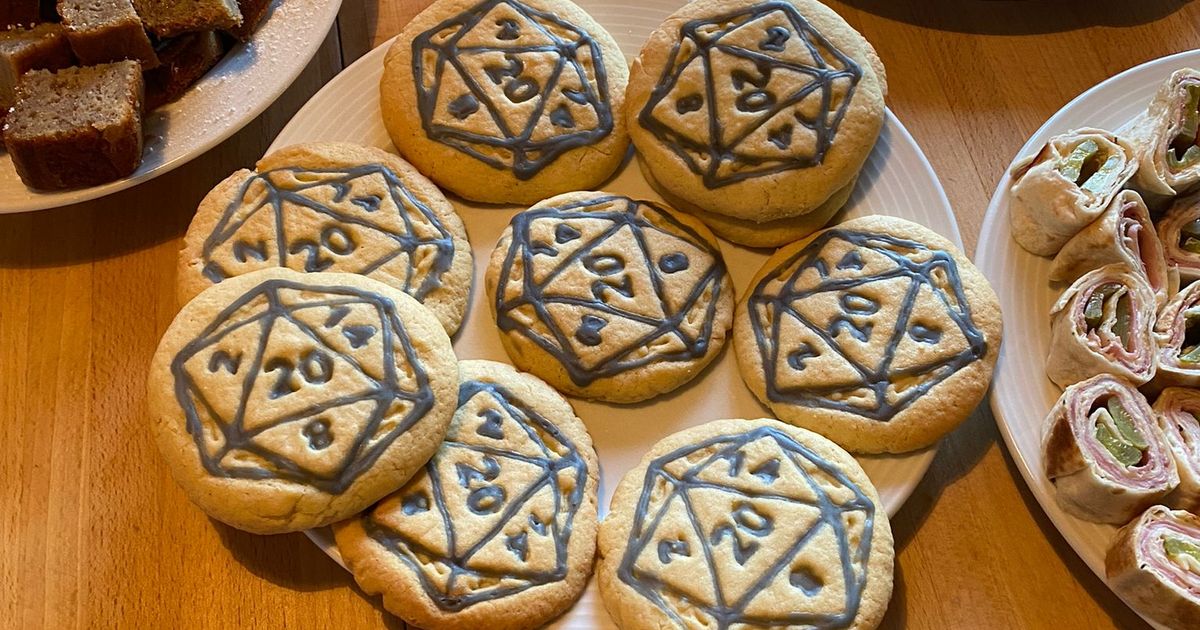 D20 Cookie Stamp von YaBoiJesus | Kostenloses STL-Modell herunterladen ...