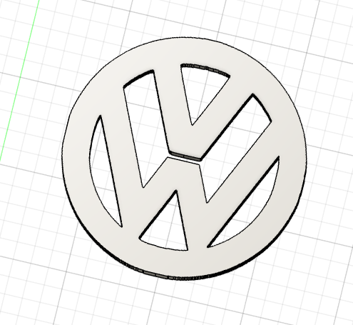 VW LOGO by HUSY | Download free STL model | Printables.com