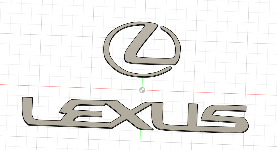 LEXUS LOGO by HUSY | Download free STL model | Printables.com