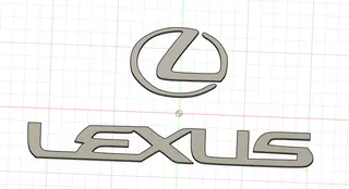 Lexus Logo by Lysandrek | Download free STL model | Printables.com
