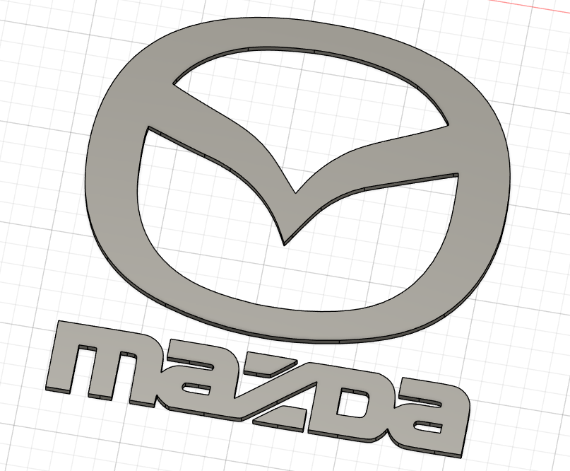 MAZDA LOGO by HUSY | Download free STL model | Printables.com