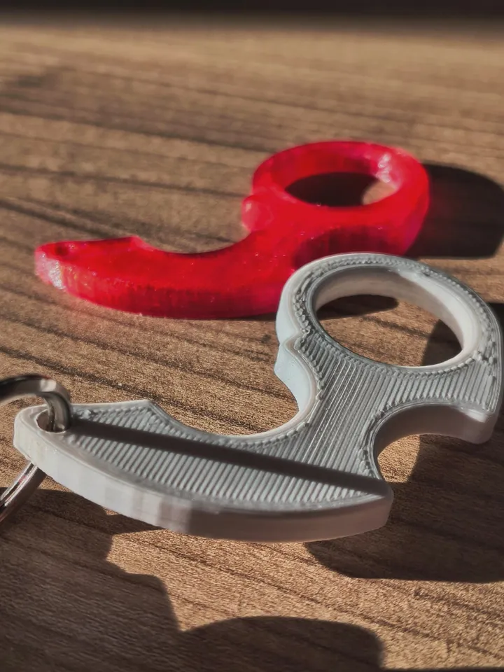 Ninja keychain spinner by _mirda_ku | Download free STL model ...