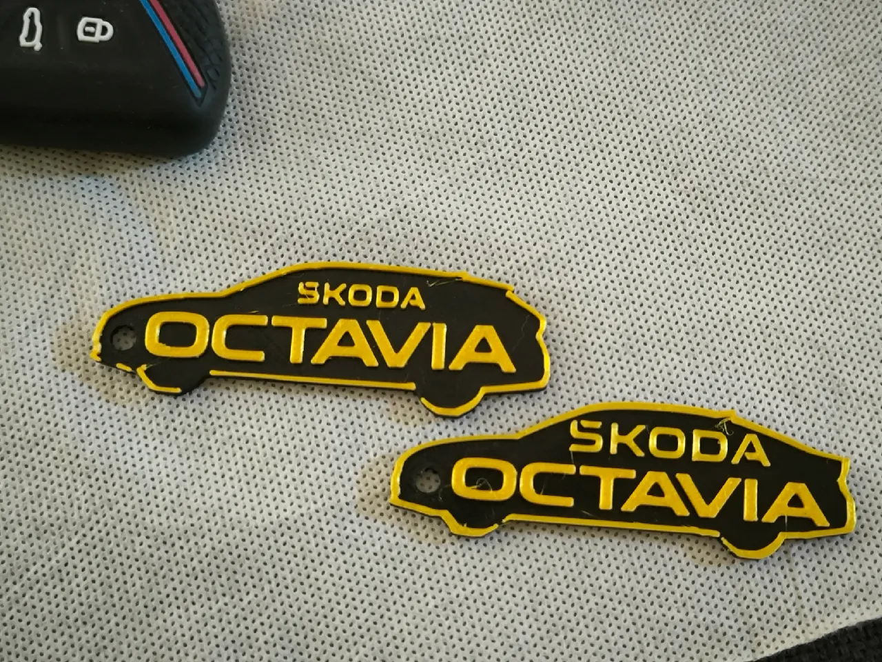 klíčenka ŠKODA OCTAVIA sedan by TazMan | Download free STL model ...