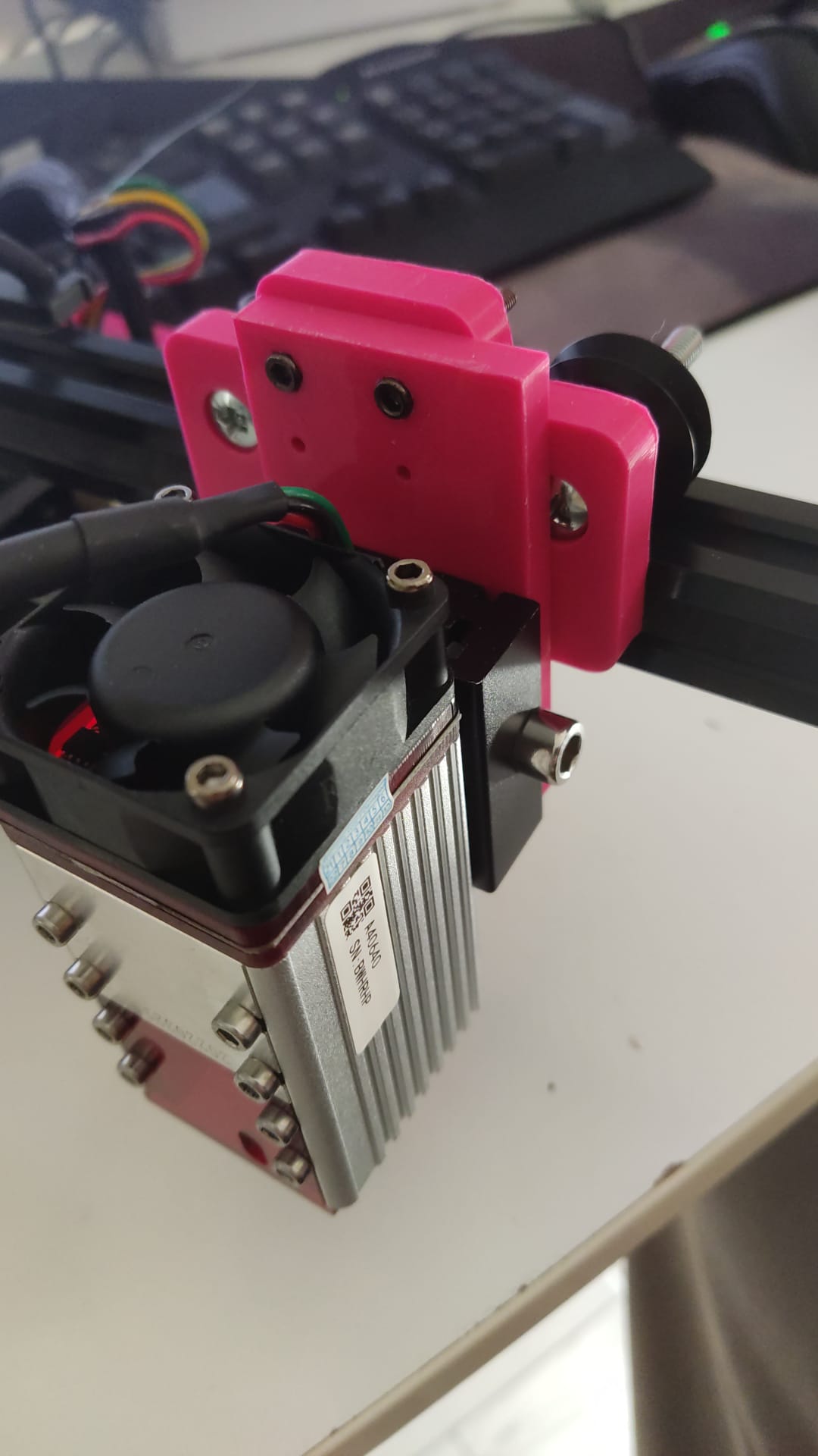 Neje 40W laser mount by degisemre | Download free STL model ...