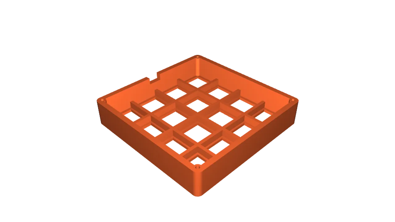 4x4 Arduino Pro Micro Macropad by mattoyo | Download free STL model ...