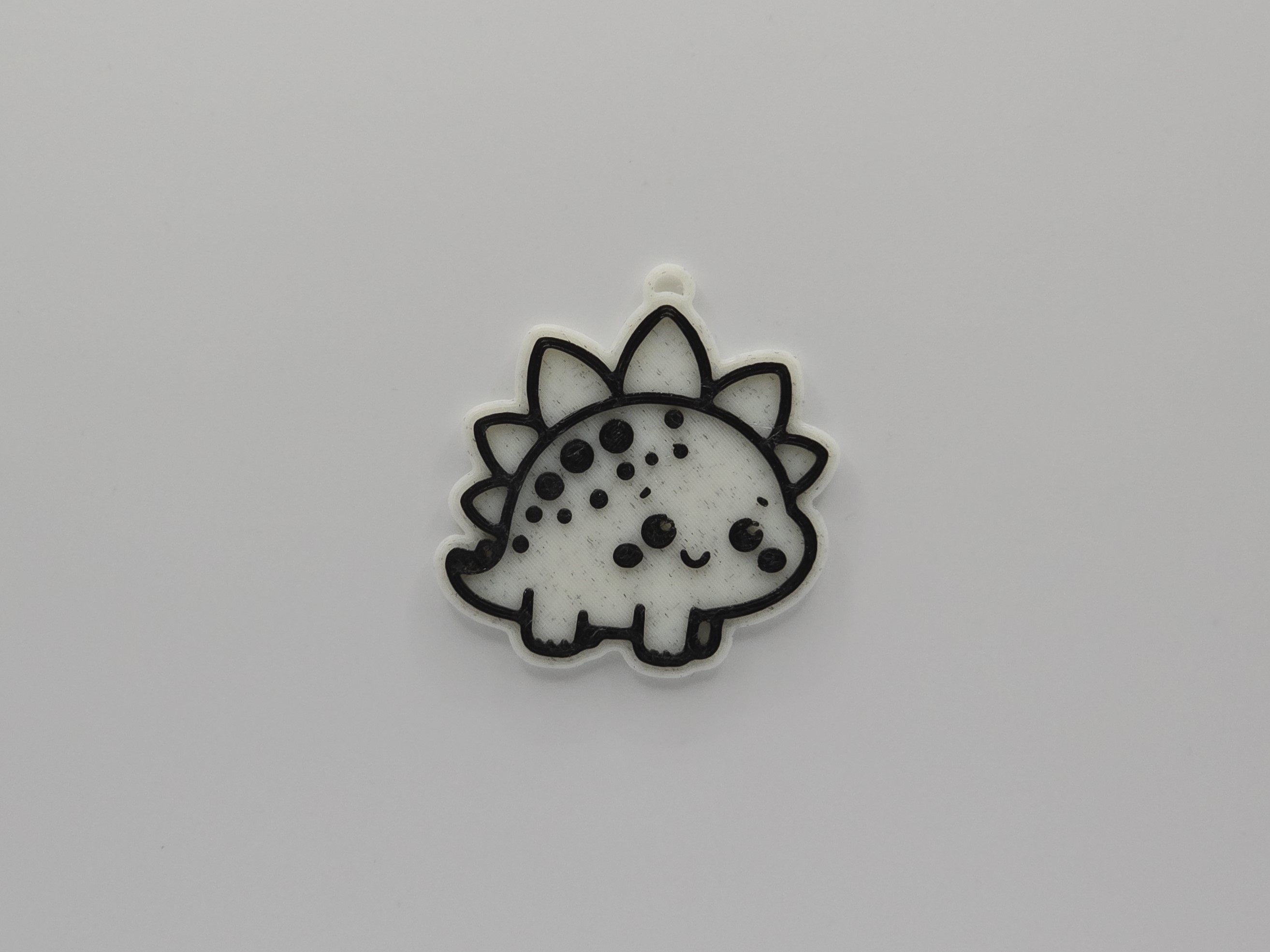 Cute Stegosaurus Keychain by FC2M3D | Download free STL model ...