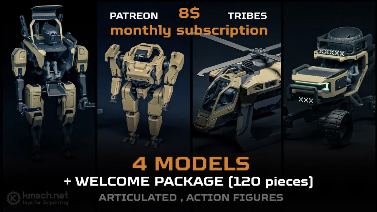 Dune Ornithopter by Kmech Toys | Download free STL model | Printables.com