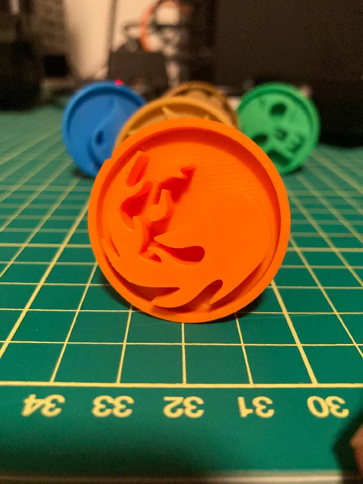 Magic the gathering stamps by Alex | Download free STL model ...