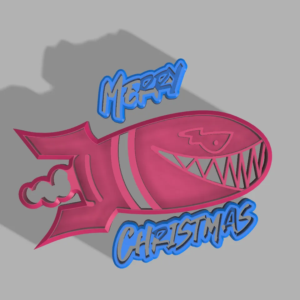 Jinx Rocket of Christmas | Cookie Cutter by Facundo Cuadrado | Download ...