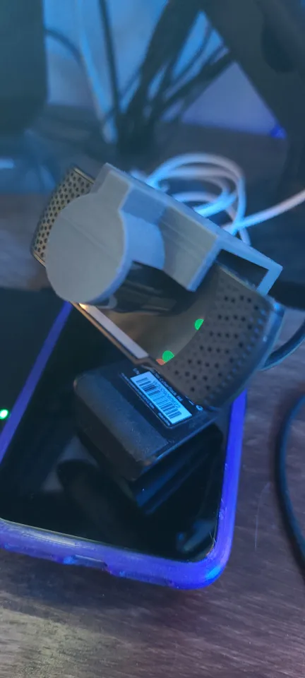 Logitech Cybertrack H4 Webcam Cover by BBrown | Download free STL model ...