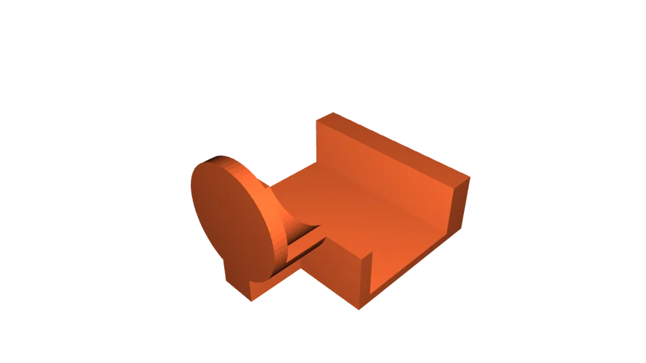 Logitech Cybertrack H4 Webcam Cover by BBrown | Download free STL model ...