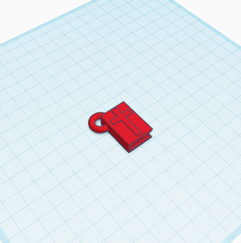 bible keychain by tdot | Download free STL model | Printables.com