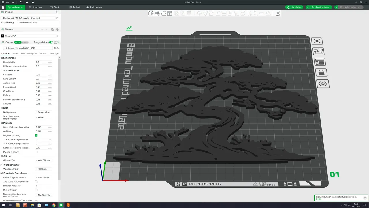 WallArt Tree 2 Bonsai by Tobi_Tobi | Download free STL model ...