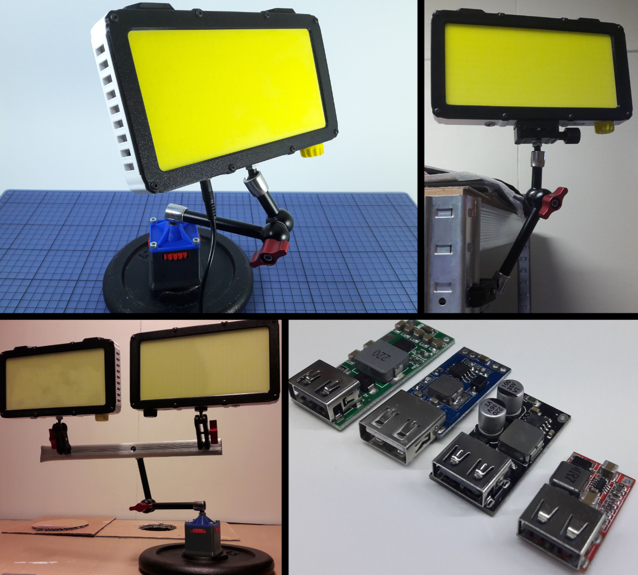 70W Dimmable LED Worklight v1.4 by Volan | Download free STL model ...