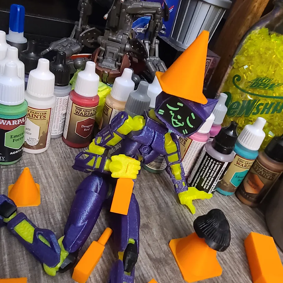 KerfurO Dummy 13 Silly Cone Hat by CryptidJon | Download free STL model ...