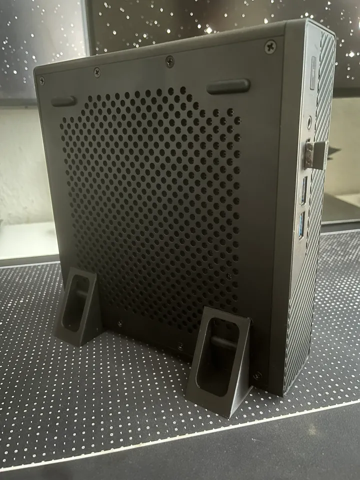 Minisforum MS-A1 Vertical Stand by greylivesign | Download free STL ...