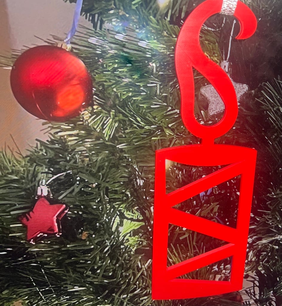 christmas tree decoration - candle by schreinerman | Download free STL ...