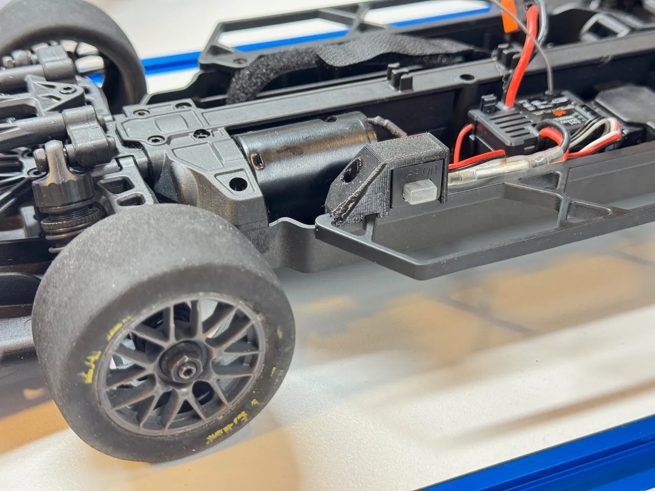 Losi NASCAR ESC Switch Mount by jrsone | Download free STL model ...