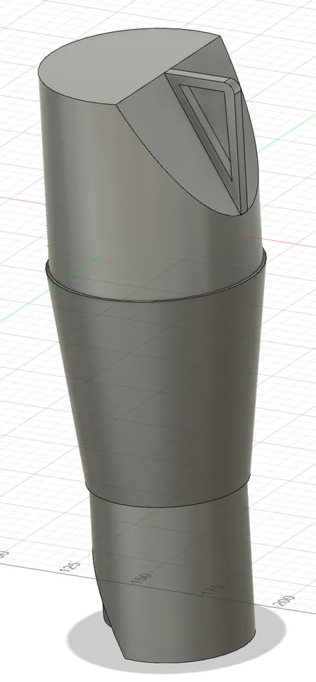 BT-80 to 2in Rocket Transition by I_Like_Cookies | Download free STL ...