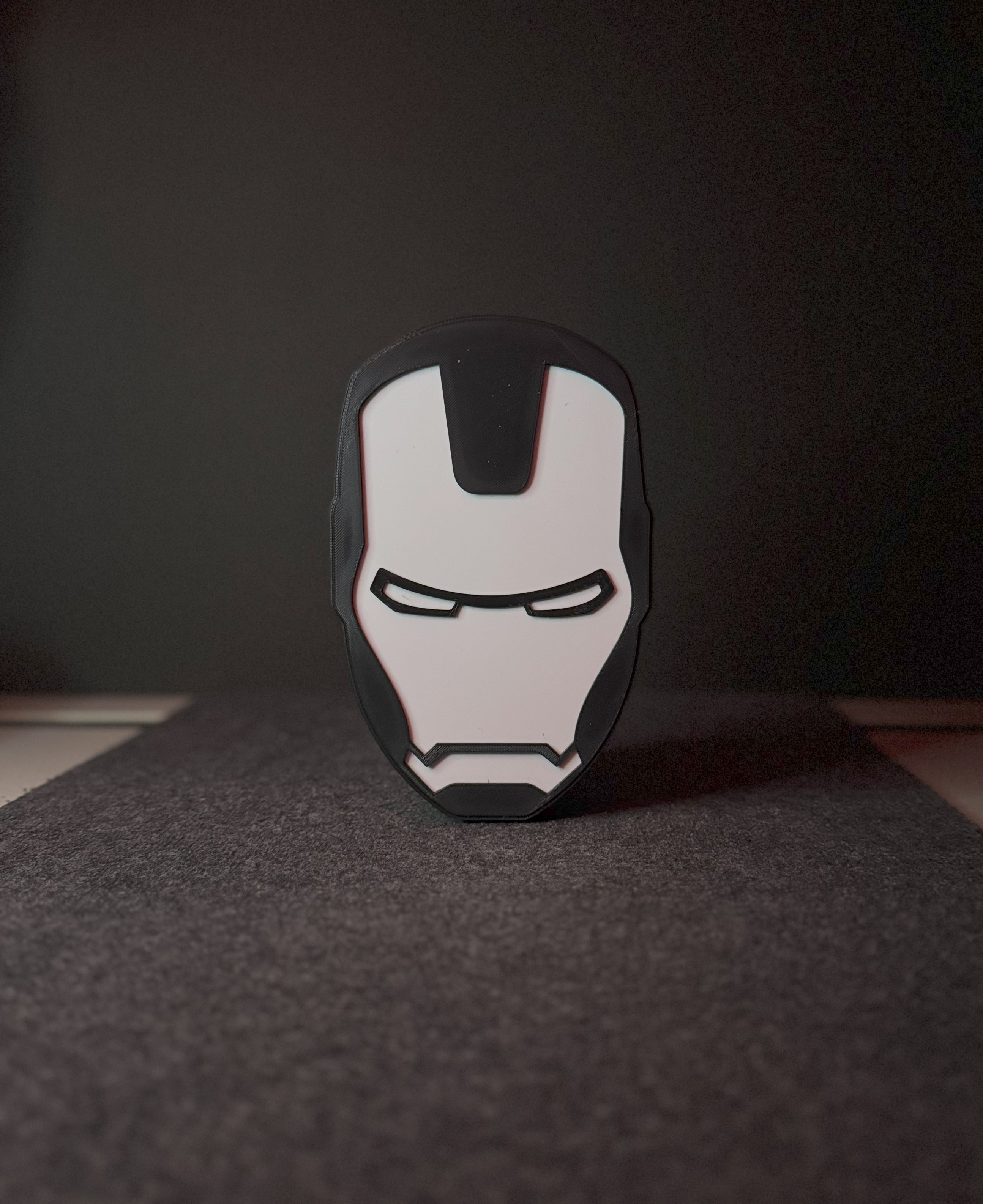Ironman Logo Lightbox by Nagy Ervin | Download free STL model ...