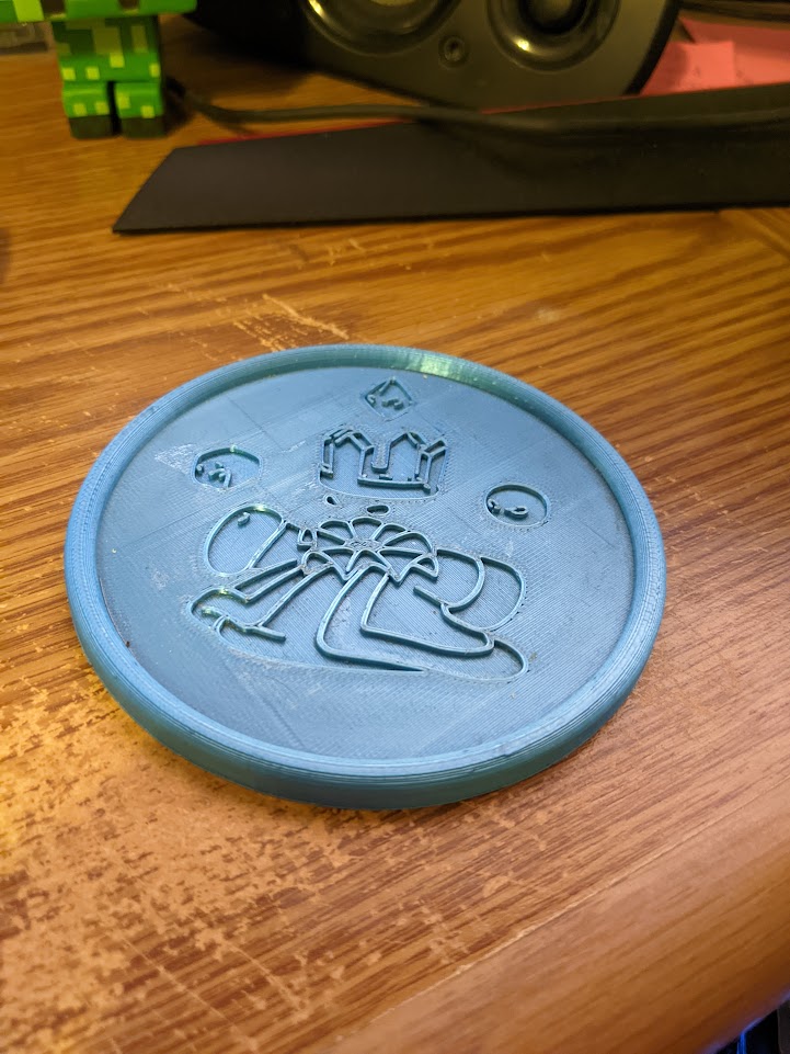 Paper Mario Crystal King Coaster by jessejohn01 | Download free STL ...