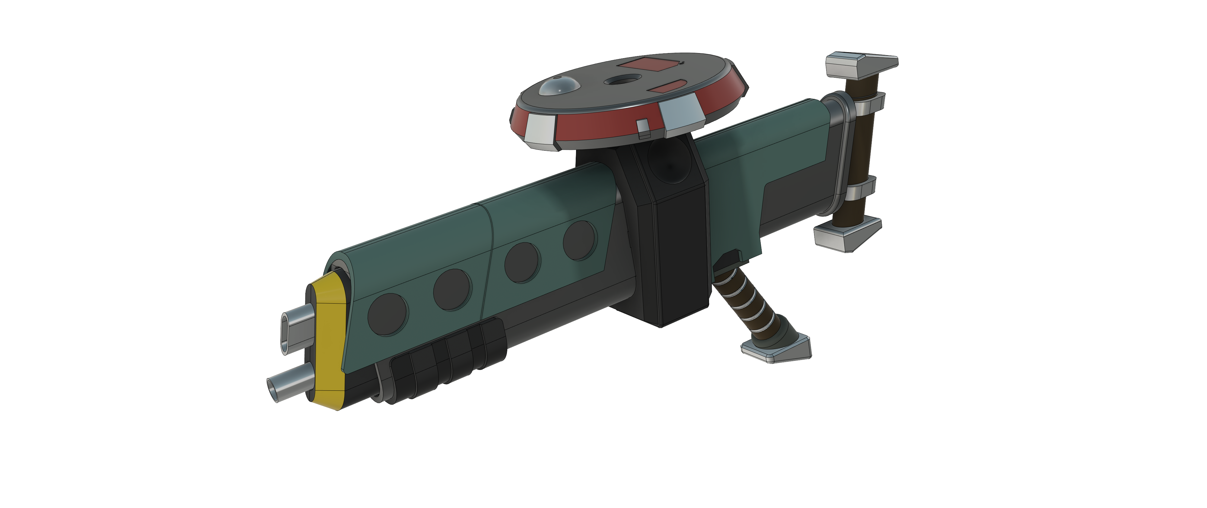 Jak & Daxter - Jak's Morph Gun by KyleMc | Download free STL model ...