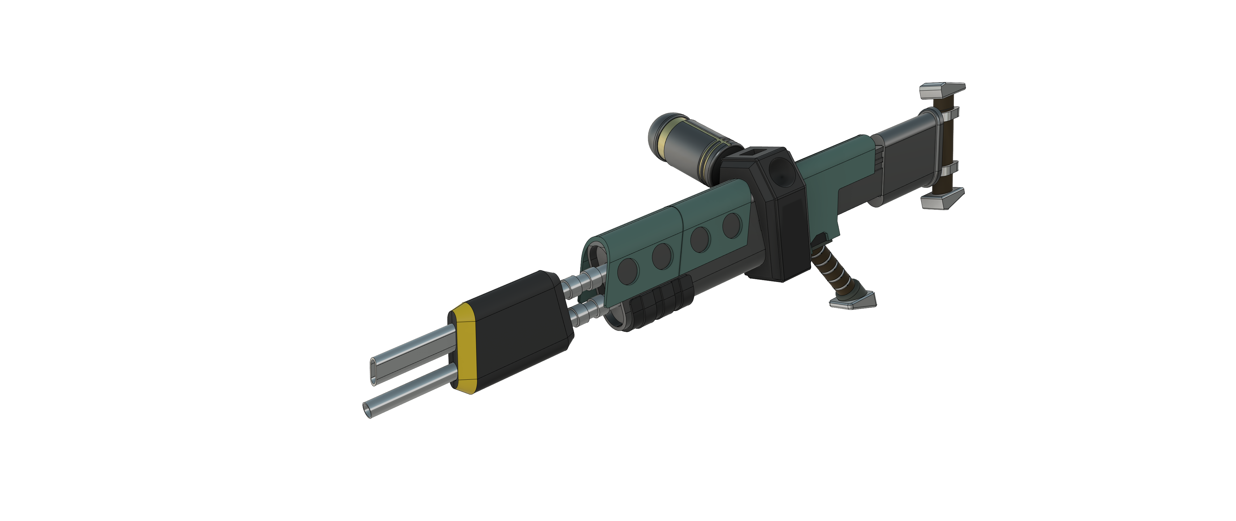 Jak & Daxter - Jak's Morph Gun by KyleMc | Download free STL model ...