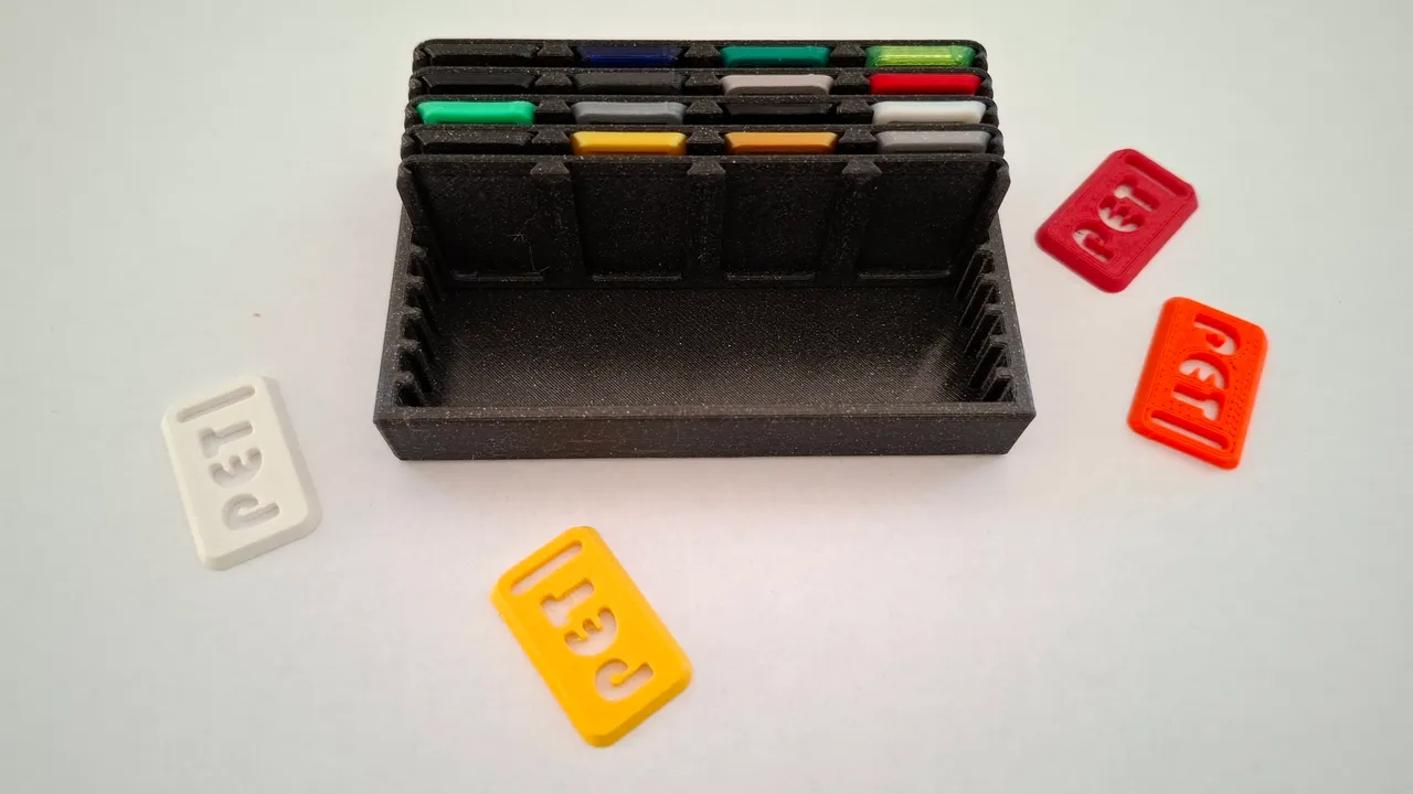 Filament Tag Box by Očko | Download free STL model | Printables.com