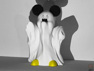 Mickey Mouse Ghost by KN16 | Download free STL model | Printables.com