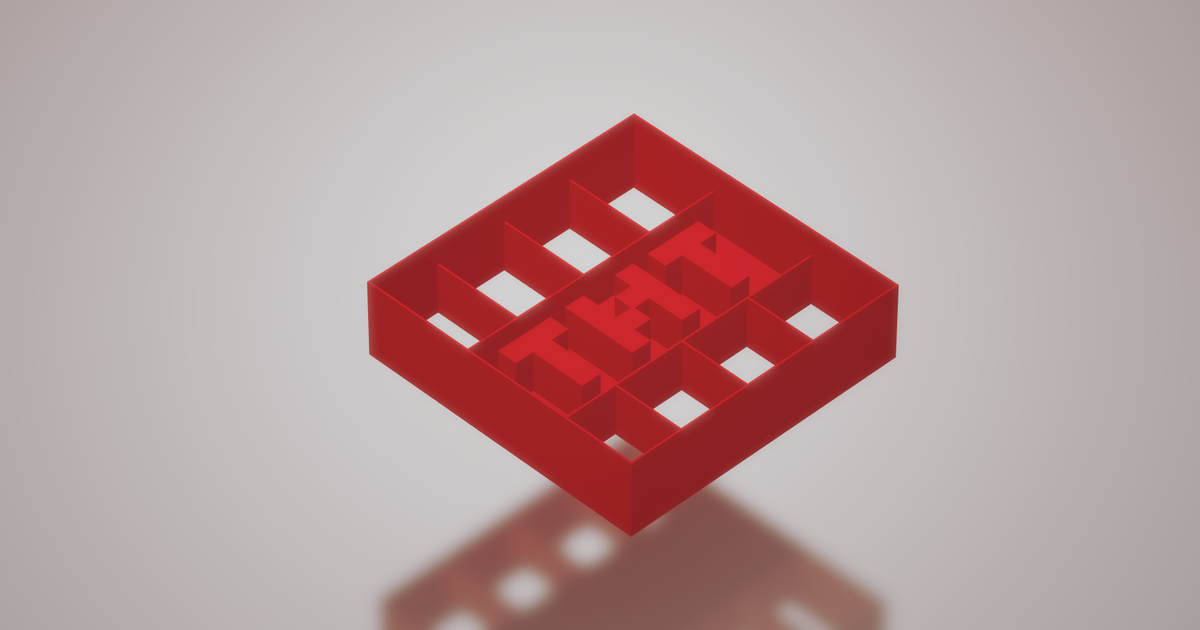 Minecraft TNT Cookie Cutter by PereElGran | Download free STL model ...