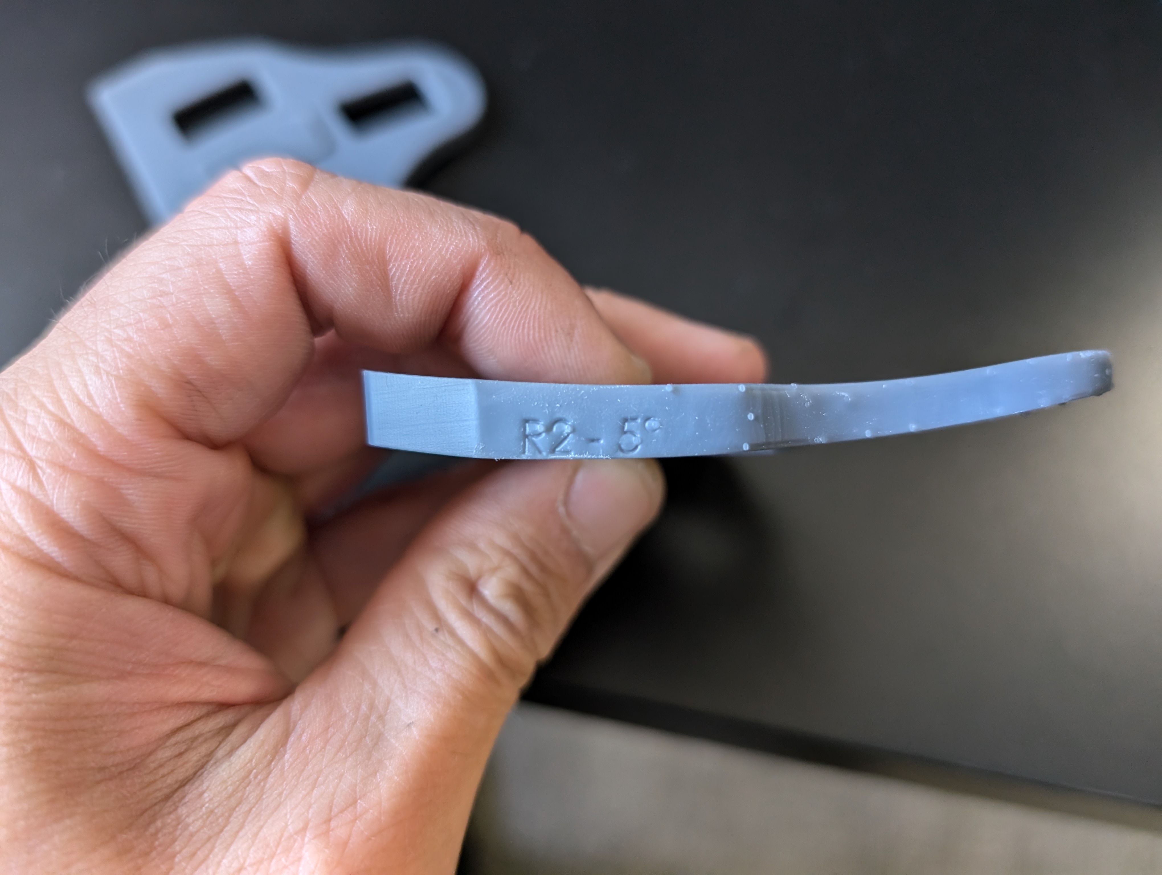 Shimano SPD-SL angled cleat shim by aiber | Download free STL model ...