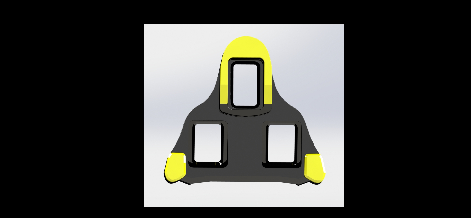 Shimano SPD-SL angled cleat shim by aiber | Download free STL model ...