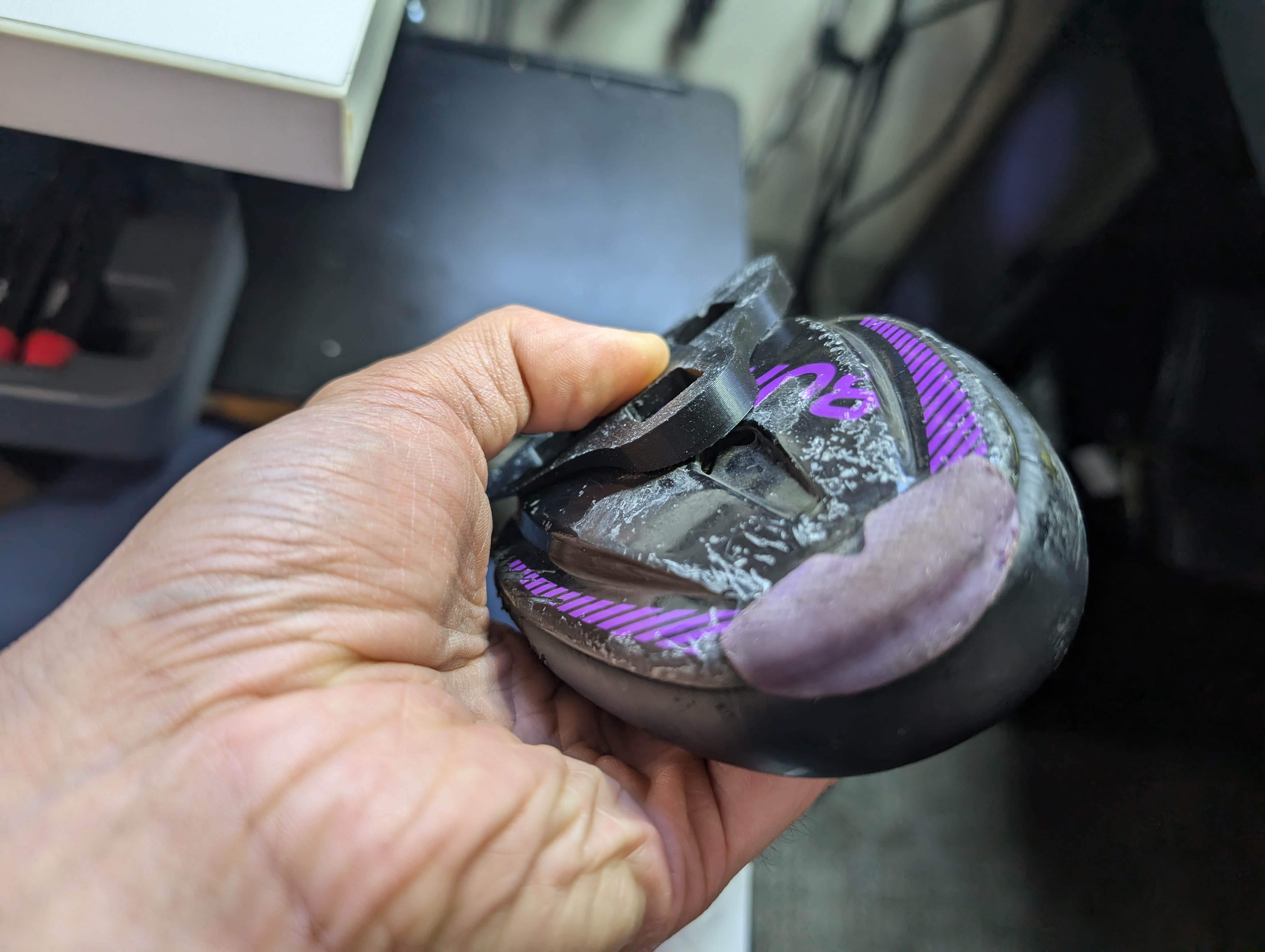 Shimano SPD-SL angled cleat shim by aiber | Download free STL model ...