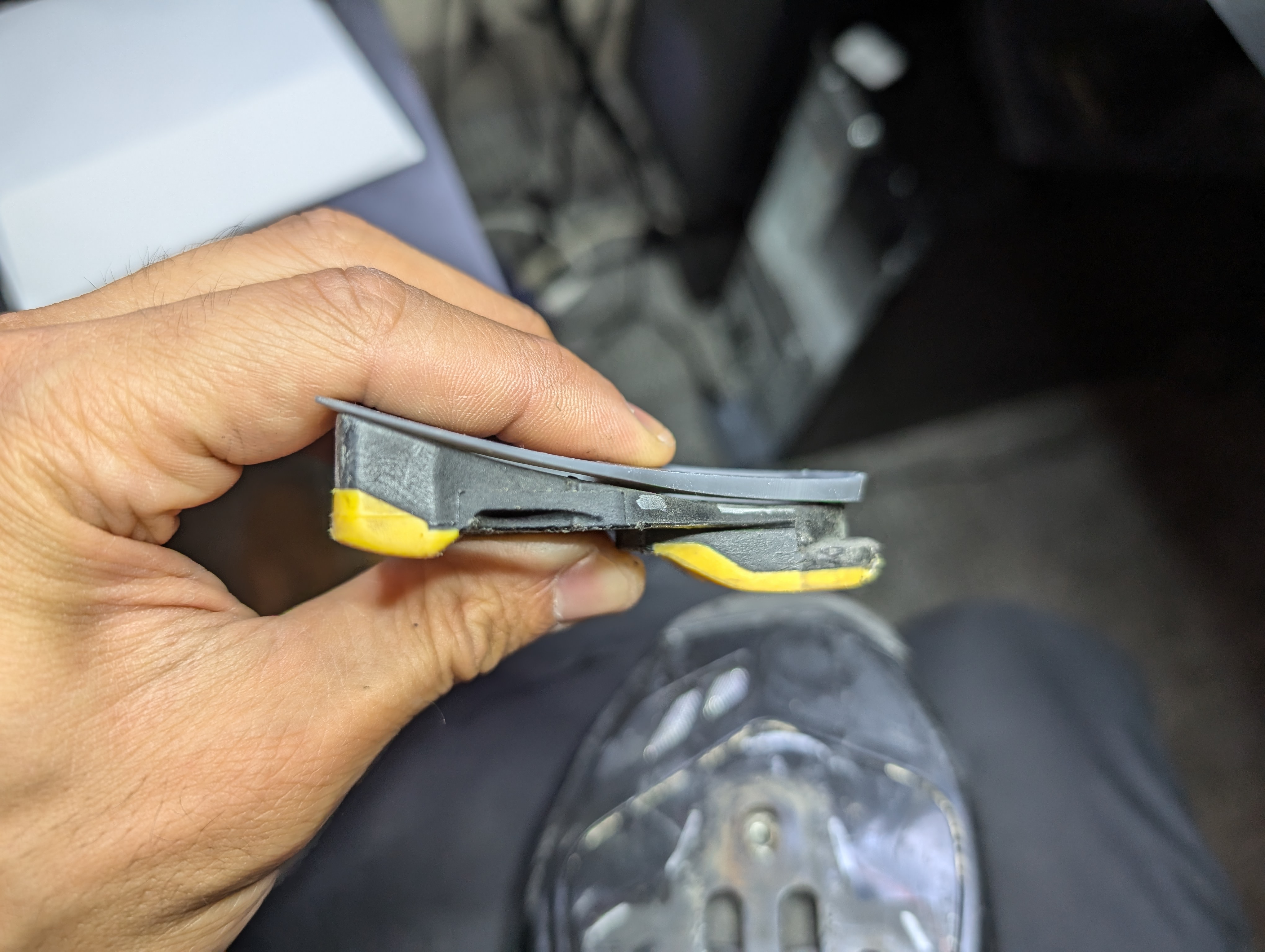 Shimano SPD-SL angled cleat shim by aiber | Download free STL model ...