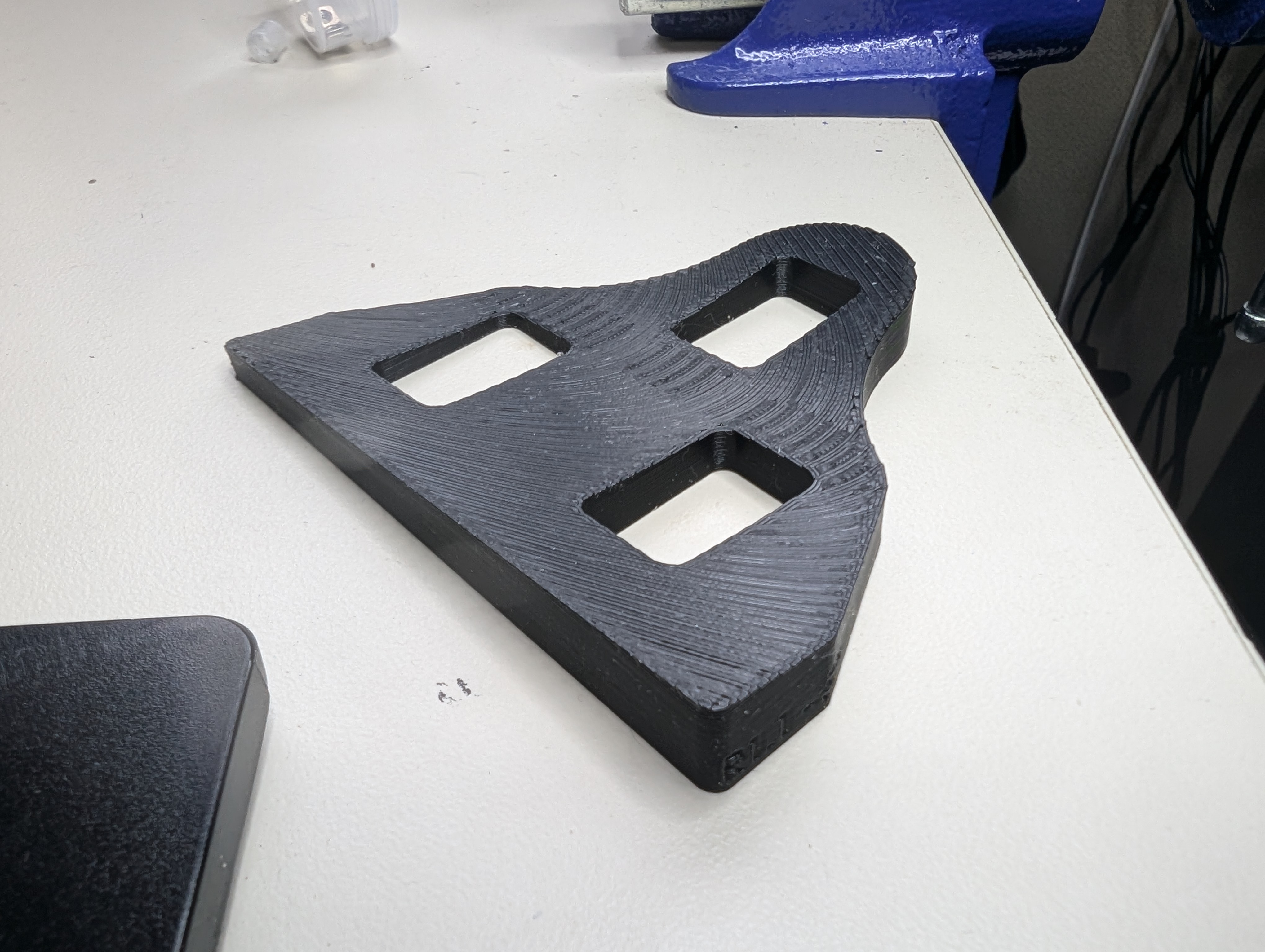 Shimano SPD-SL angled cleat shim by aiber | Download free STL model ...