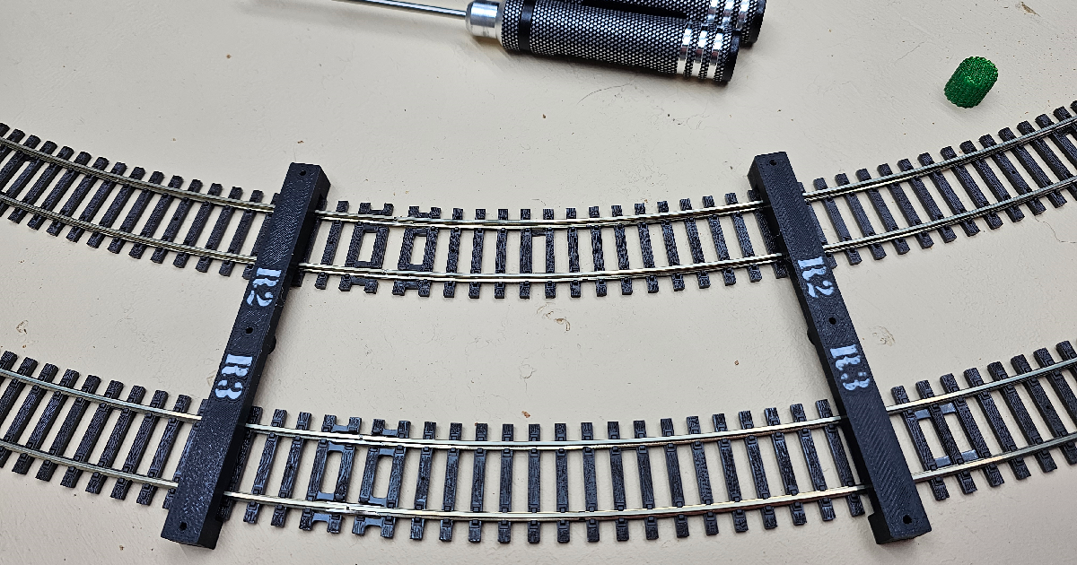 HO Peco 2 Way Gauge Parallel Tool 50mm 1.975" / Gauge pour écartement parallèle 50 mm Peco by ...