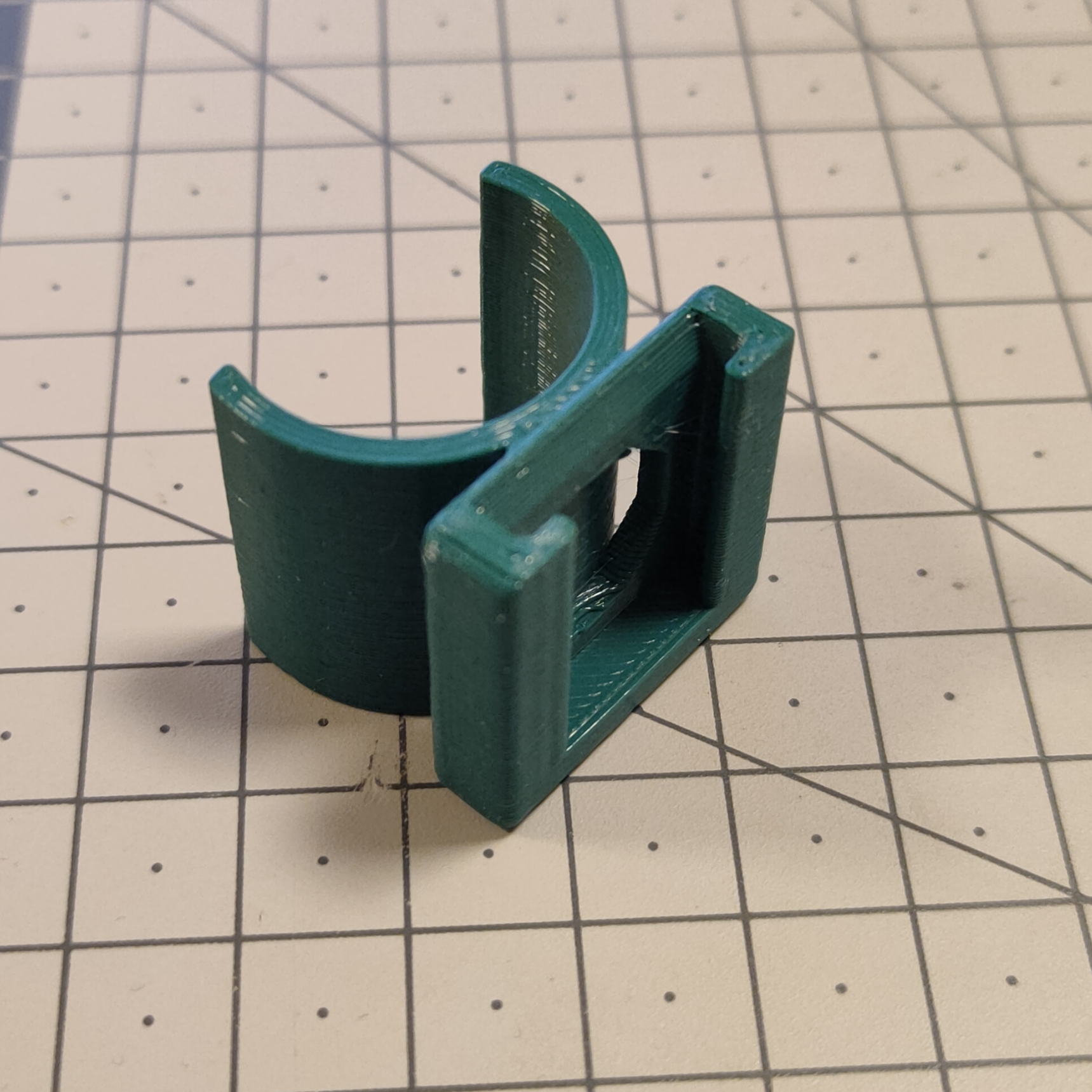 Cold Shoe Clip for Tripod Leg by SmithChart | Download free STL model ...