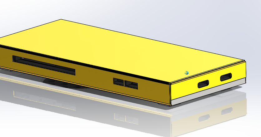 Polished Metal Framework Mainboard CaseCover by Jason Burnham ...
