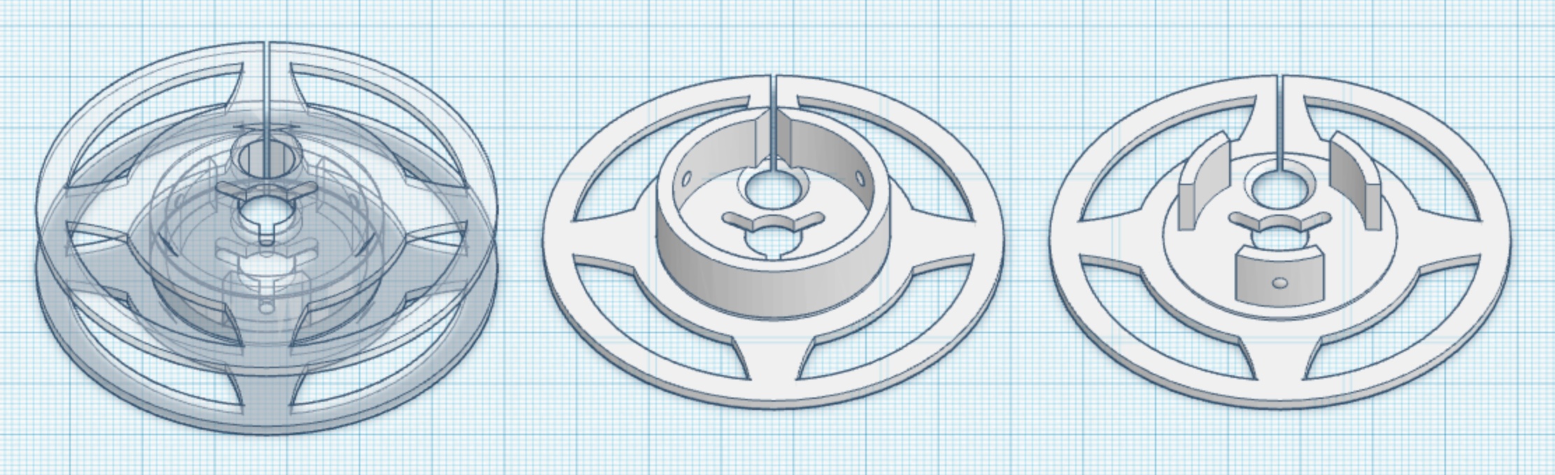 2.5" Tape Reel Snap-Together by Khonius | Download free STL model ...