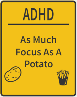 ADHD Sign par Penguino | Téléchargez gratuitement un modèle STL ...