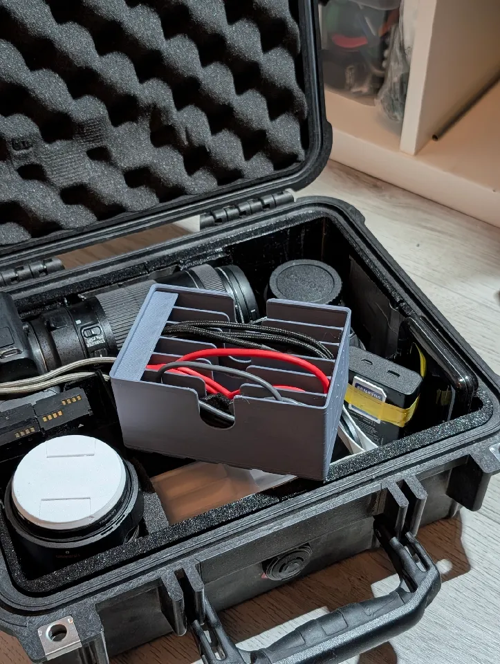 Gridfinity Cable Organizer by Elec11 | Download free STL model ...